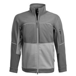Qualitex HIGH QUALITY WORKWEAR Softshelljacke RESIST anthrazit/grau Herren: S