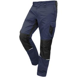 Qualitex HIGH QUALITY WORKWEAR Bundhose IND navy blazer/black beauty Damen: 38 Herren: 44