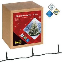 Idena 200er LED Lichterkette grün 29,9 cm