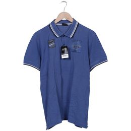 Bogner Herren Poloshirt, blau, Gr. 54