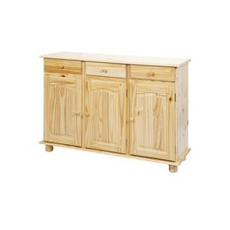 Höffner Sideboard Tivoli ¦ holzfarben ¦ Maße (cm): B: 130 H: 87 T: 43