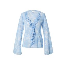 MONKI Blouse female Blue size XL