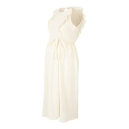 MAMALICIOUS Umstand Kleid Damen Größe 40 beige Winterkleid