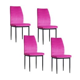 HTI-Living Stuhl Madison Velvet 4er-Set