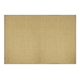 Karat Sisal-Teppich Amazonas Natur Bordüre: Creme