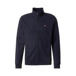 Napapijri Zip-Up Hoodie 'BALIS' male Blue size S