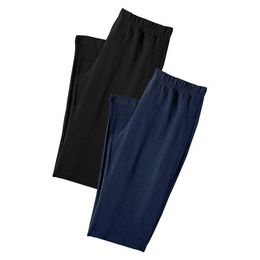 Vivance ACTIVE Caprihose mehrfarbig Gr. 56/58 für Damen. Eng. Nachhaltig.