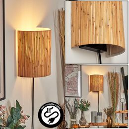 hofstein Viadores Wandleuchte Schwarz, 1-flammig