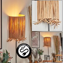 hofstein Cardeal Wandleuchte Schwarz, 1-flammig