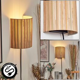 hofstein Viadores Wandleuchte Schwarz, 1-flammig