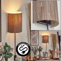 hofstein Viadores Wandleuchte Schwarz, 1-flammig