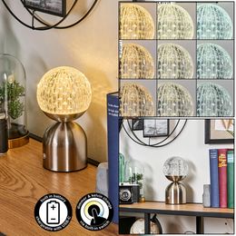 hofstein Yngered Tischleuchte LED Nickel-Matt, 1-flammig
