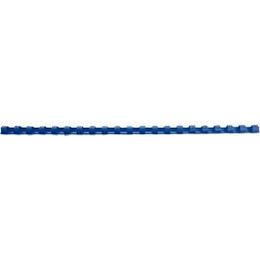 GBC® Binderücken, Plastik, Ø 12 mm, 100 Stück, blau