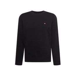 Napapijri Sweatshirt 'Balis' Herren Gr&ouml;&szlig;e XXXL rot / schwarz