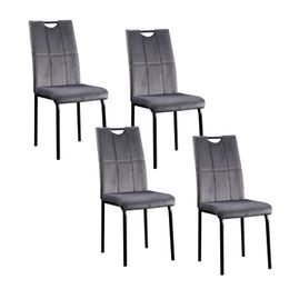 HTI-Living Stuhl Denton Velvet 4er-Set