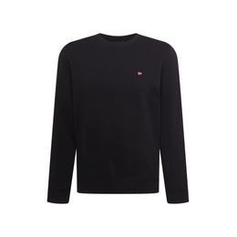 Napapijri Sweatshirt 'Balis' Herren Gr&ouml;&szlig;e XXXL rot / schwarz