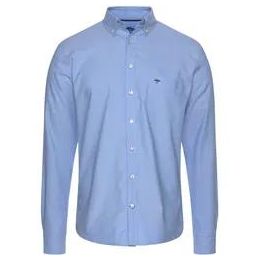 Langarmhemd Fynch-Hatton Gr. XXXL (64/66), N-Gr, blau (hellblau) Herren Hemden mit Button-Down-Kragen