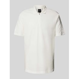 Armani Exchange Regular Fit Poloshirt mit Label-Stitchings