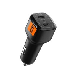 Spigen ArcStation Car Charger PC2200 2-Port/USB-C PD3.0 PPS 45W/USB-C PD3.0 30W PPS 25W/Total 75W