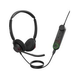 Jabra Engage 50 II Link, Headset schwarz, Stereo, USB-A, UC