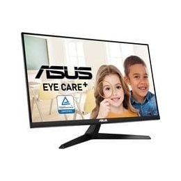 ASUS VY27UQ Eye Care , LED-Monitor 68.6 cm (27 Zoll), schwarz, UltraHD/4K, IPS, Antibakterielle Behandlung