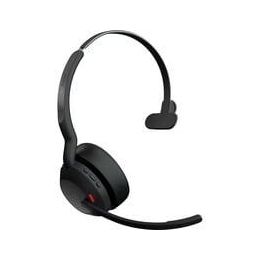 Jabra Evolve2 55, Headset schwarz, Mono, UC, USB-C, Link380c
