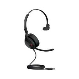 Jabra Evolve2 50, Headset schwarz, Mono, UC, USB-A