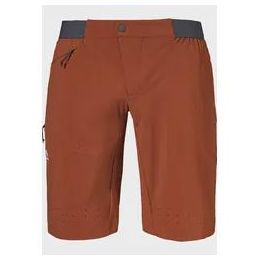 Schöffel Shorts SCHÖFFEL "Shorts Mellow Trail M" Gr. 50, Normalgrößen, rot (2950 - rot) Herren Hosen