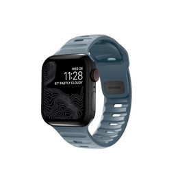 Nomad Sport Strap M/L - blue - Apple Watch Ultra 2/1 (49mm) 9/8/7 (45mm)/6/SE/5/4 (44mm)/3/2/1 (42mm)