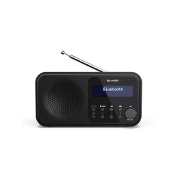 Sharp Tokyo DR-P420 Portable Digital Radio USB or Battery Powered - DAB/DAB+/FM - Mono - schwarz