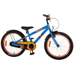 TPFSports NERF Kinderfahrrad - Jungen - 20 Zoll - Rücktritt + Handbremse - Satinblau