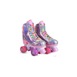 Byox Rollschuhe Einhorn, PU-Räder beleuchtet, ABEC-5 Lager, Größe L (35 - 38)