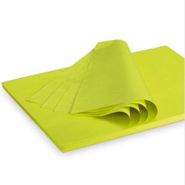 2 x Seidenpapier "Limette" 37,5 x 50 cm