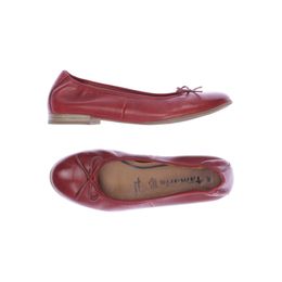 Tamaris Damen Ballerinas, rot, Gr. 36