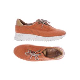 Paul Green Damen Sneakers, orange, Gr. 7