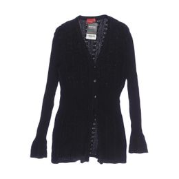 Manguun Damen Strickjacke, schwarz, Gr. 176