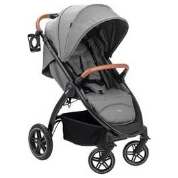 Kinder-Buggy hauck "Uptown, Black Melange Grey" schwarz (black grey melange) Baby Kinderwagen bis 22 kg belastbar