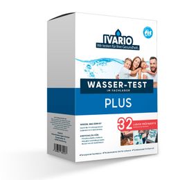 Ivario Plus-Wassertest, Testung 32 trinkwasserrelevanter Parameter