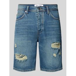 Only & Sons Regular Fit Jeansshorts im Destroyed-Look Modell 'EDGE'