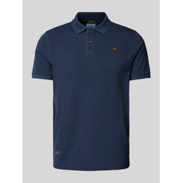 Camel Active Poloshirt mit Label-Stitching