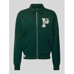 Polo Ralph Lauren Sweatjacke mit Motiv-Print