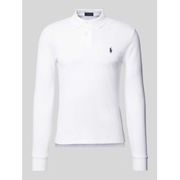 Polo Ralph Lauren Slim Fit Poloshirt im langärmeligen Design