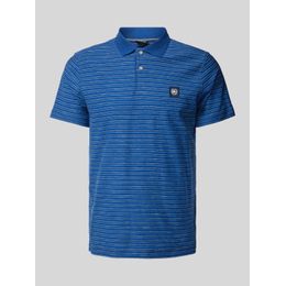 Lerros Regular Fit Poloshirt mit Label-Badge