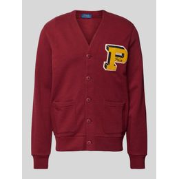 Polo Ralph Lauren Cardigan mit Label-Badge