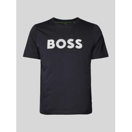 BOSS Green T-Shirt mit Label-Print