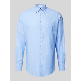 Christian Berg Regular Fit Freizeithemd mit Button-Down-Kragen