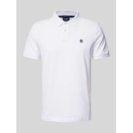 McNeal Regular Fit Poloshirt mit Label-Stitching