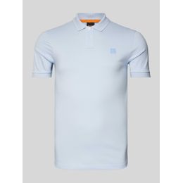 BOSS Orange Poloshirt mit Label-Detail