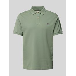 Gant Regular Fit Poloshirt mit Label-Stitching