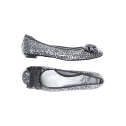 Unisa Damen Ballerinas, silber, Gr. 38